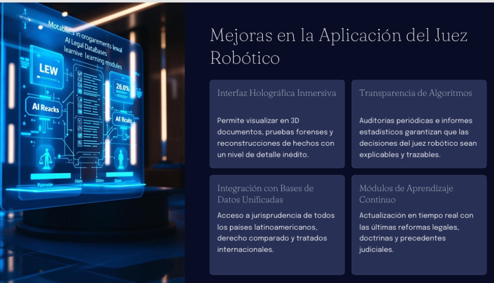 El Futuro de la Justicia: El Juez Robótico, la Evolución de los ...